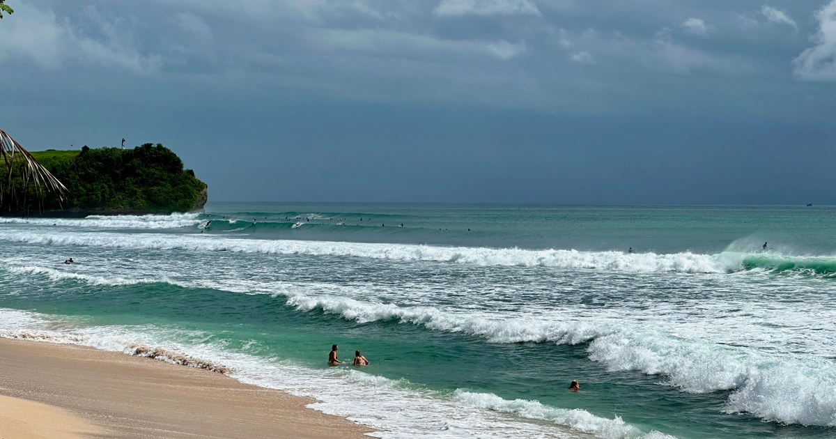Experience Balangan Surf Spot in Bali, Indonesia.